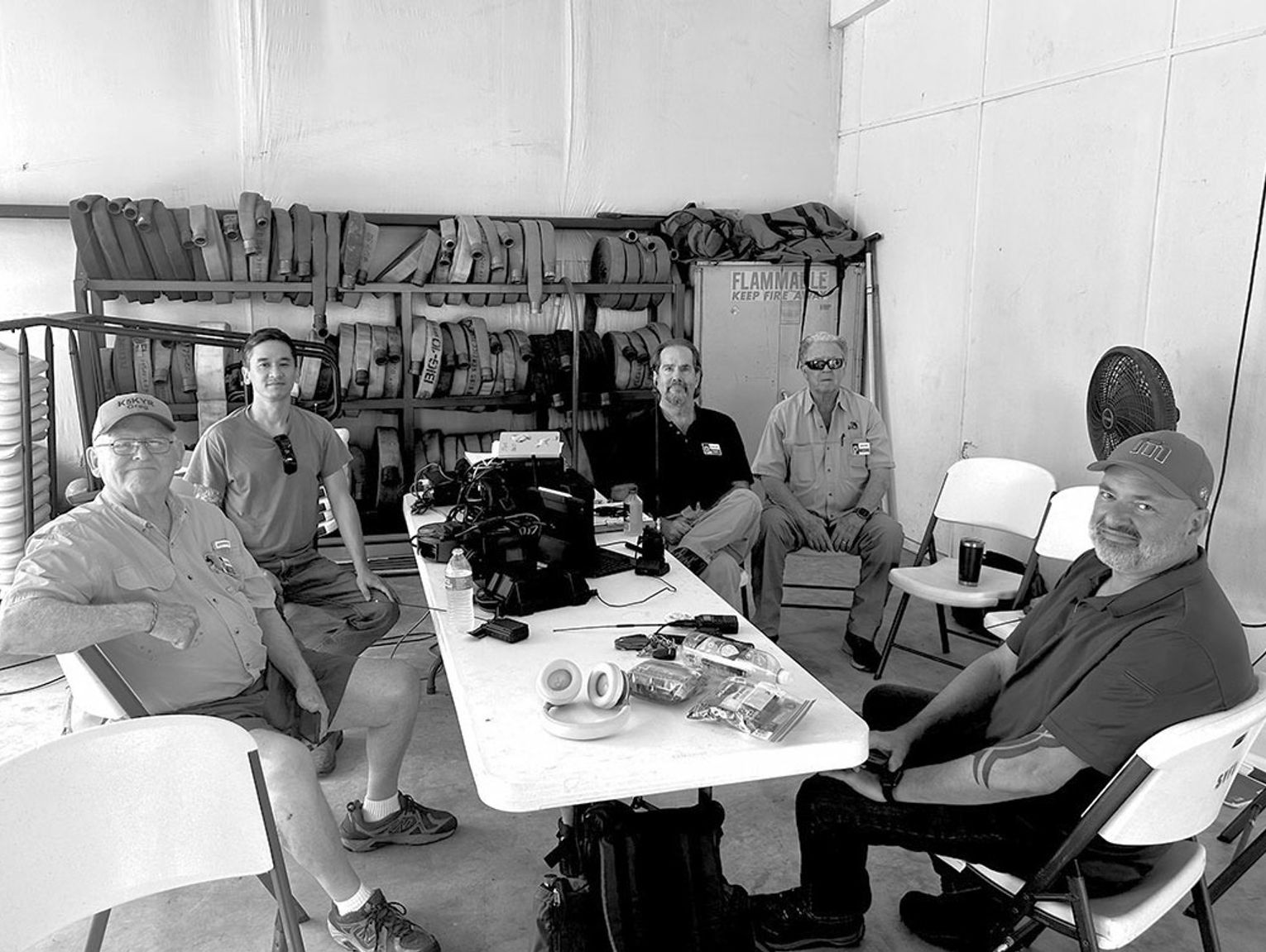Amateur radio operators aid flood relief effort