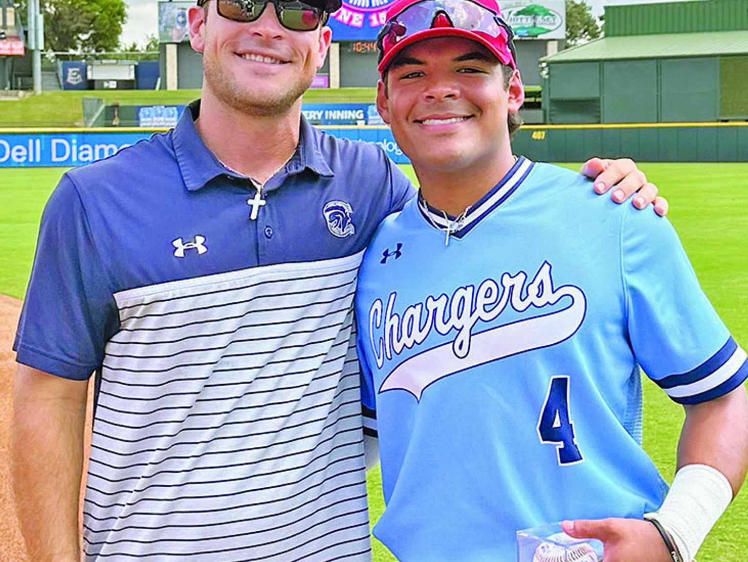 Ballin plays in THSBCA All-Star Game