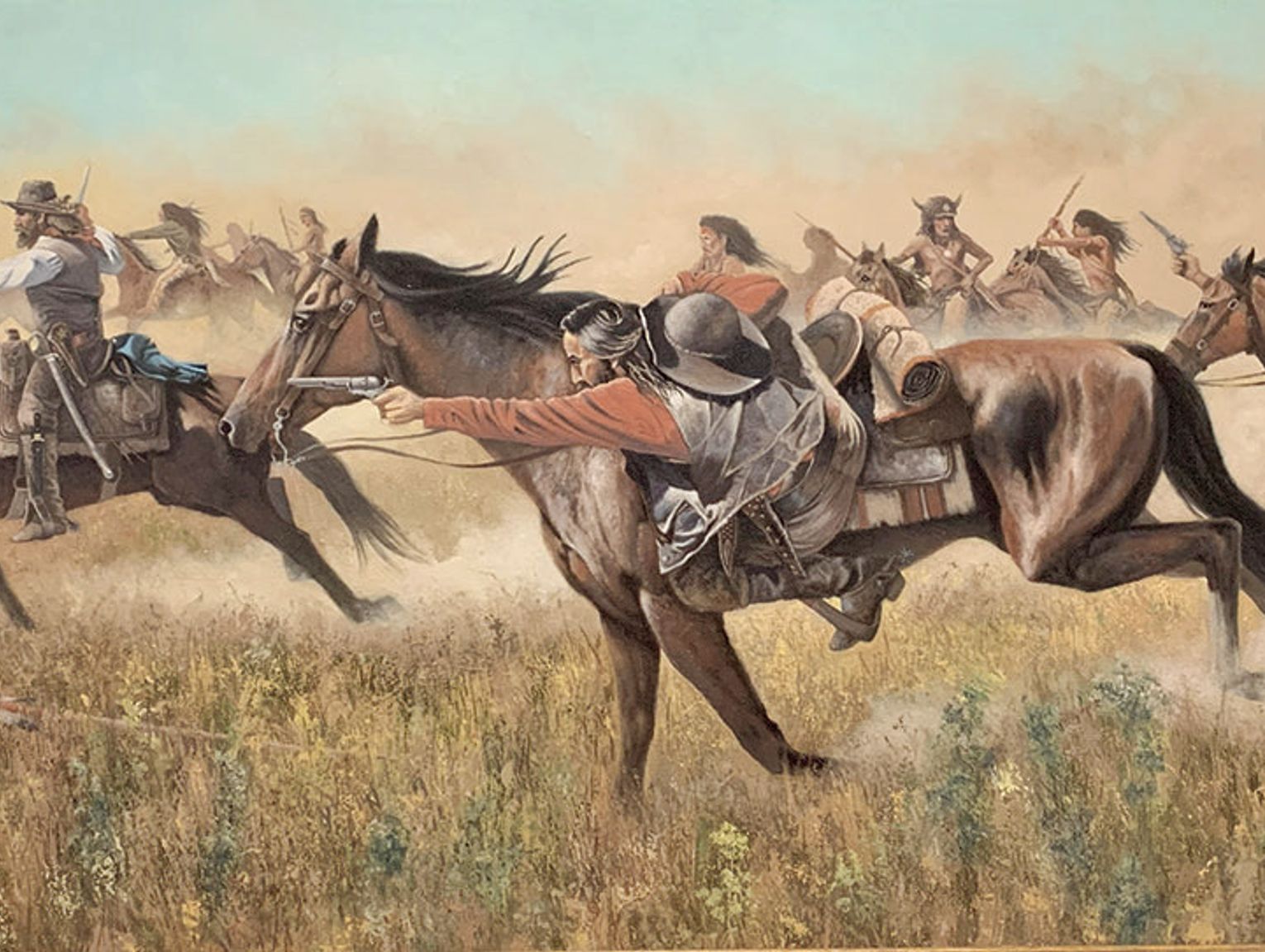 Battle of Walker’s Creek: Repeating pistols save the day