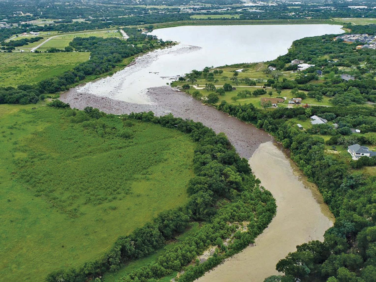 Boerne City Lake jumps nearly 10 feet