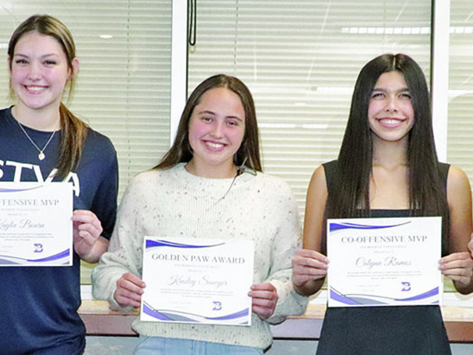 Boerne High volleyball hosts awards ceremony