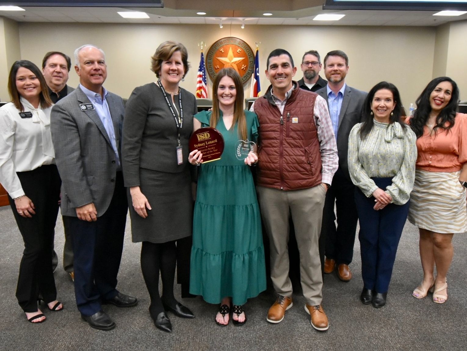 Boerne ISD honors top teacher, support personnel