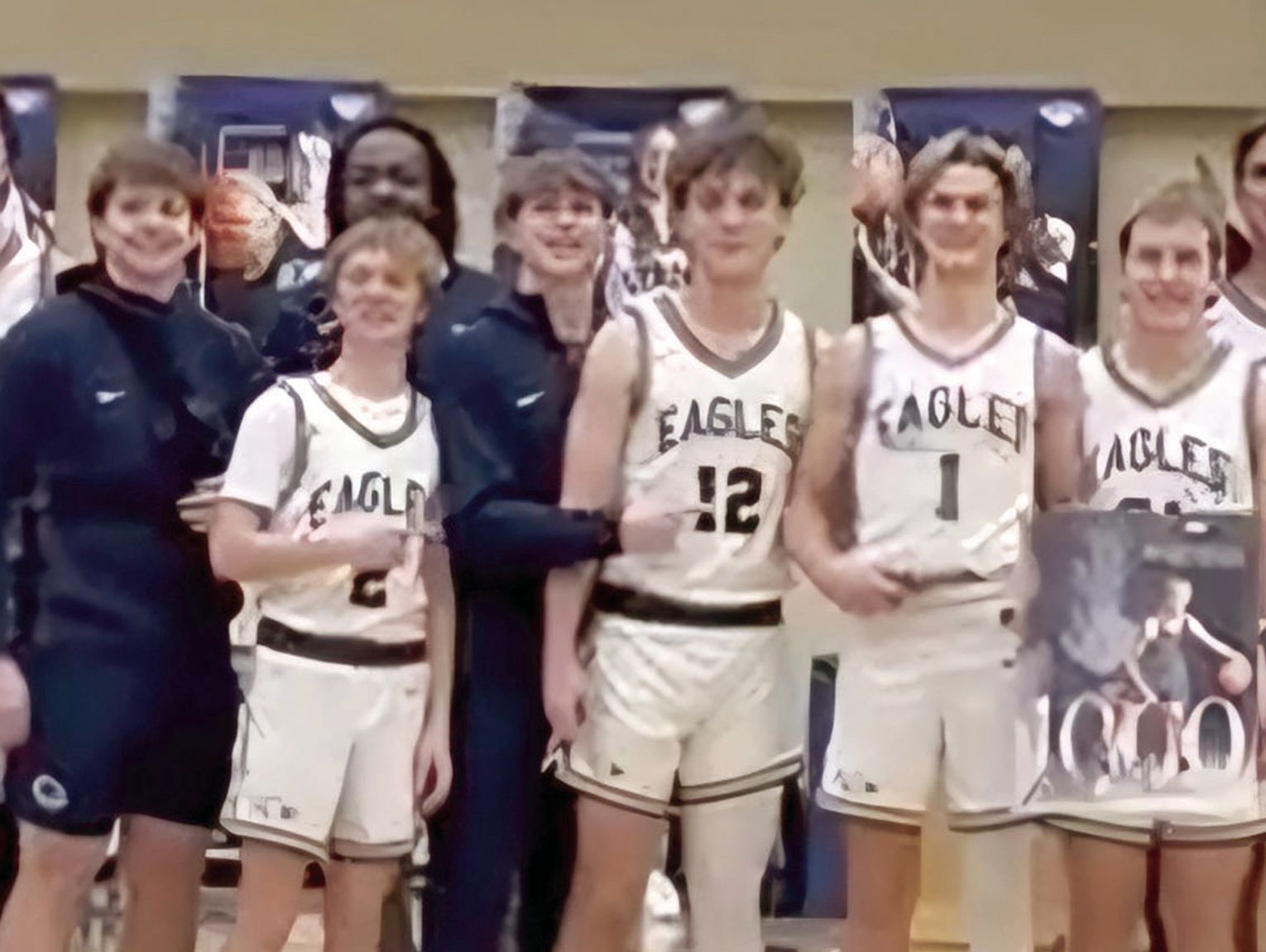 Bruss celebrates 1,000th career point