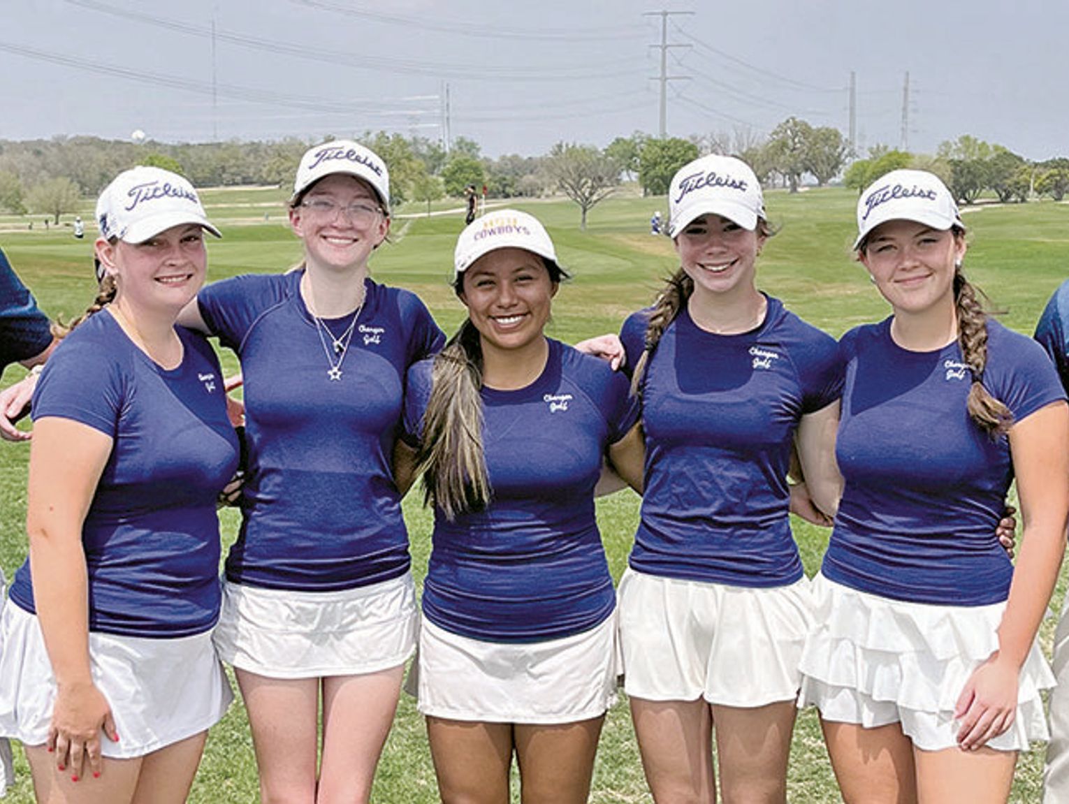 Champion girls play at 26-5A golf tournament