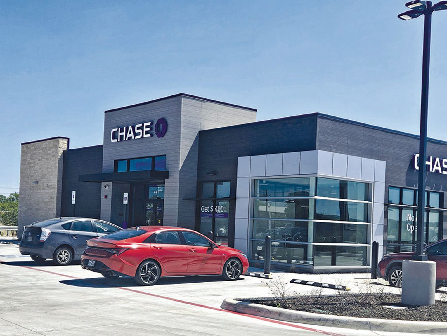 Chase sets two branch grand opening dates