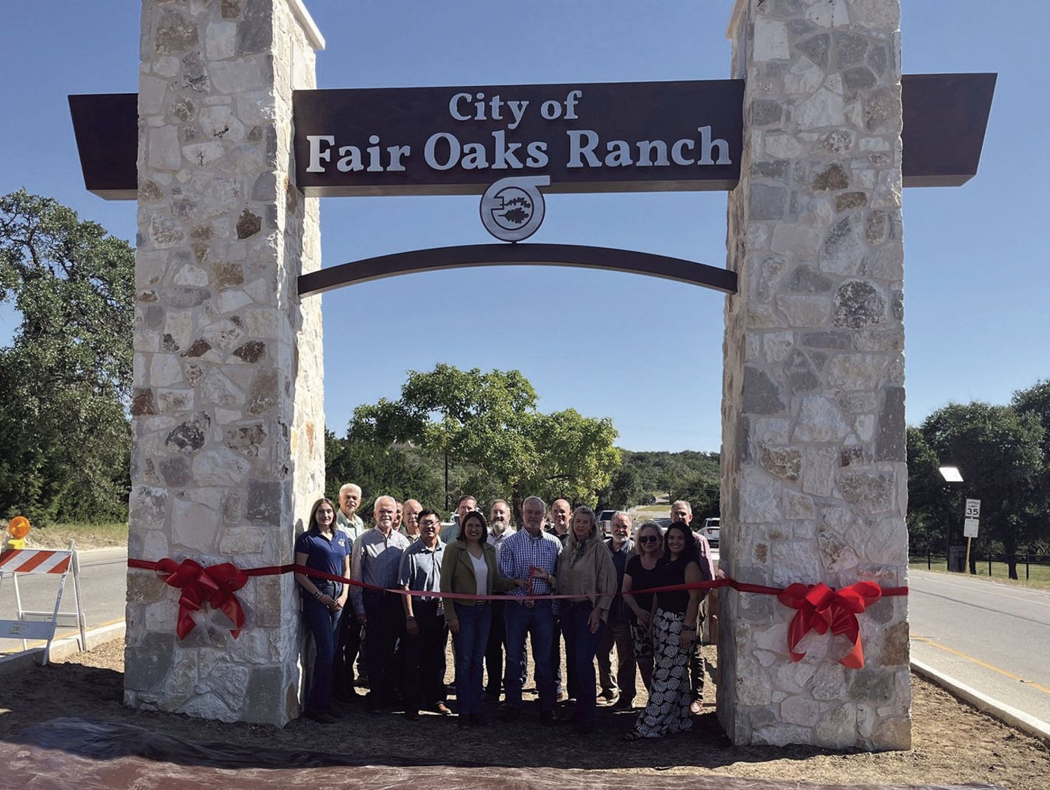 Fair Oaks Ranch Gateway ‘welcome’ complete