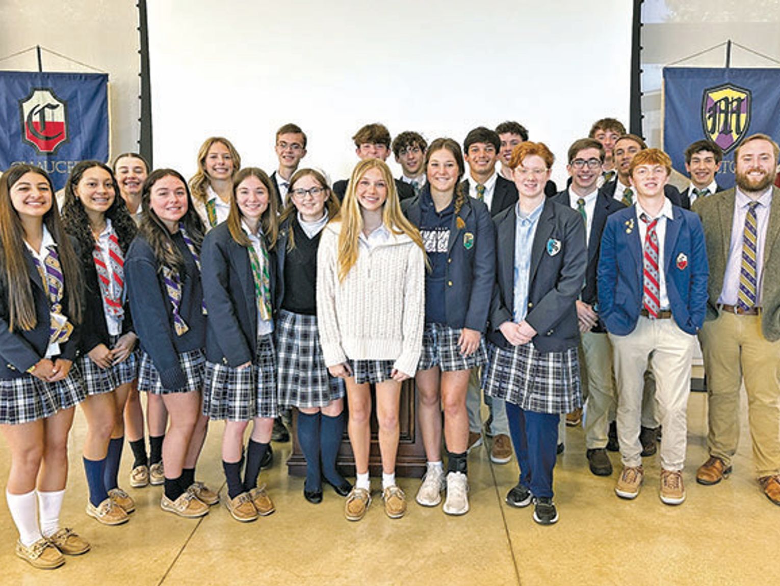 Geneva students excel at speech contest