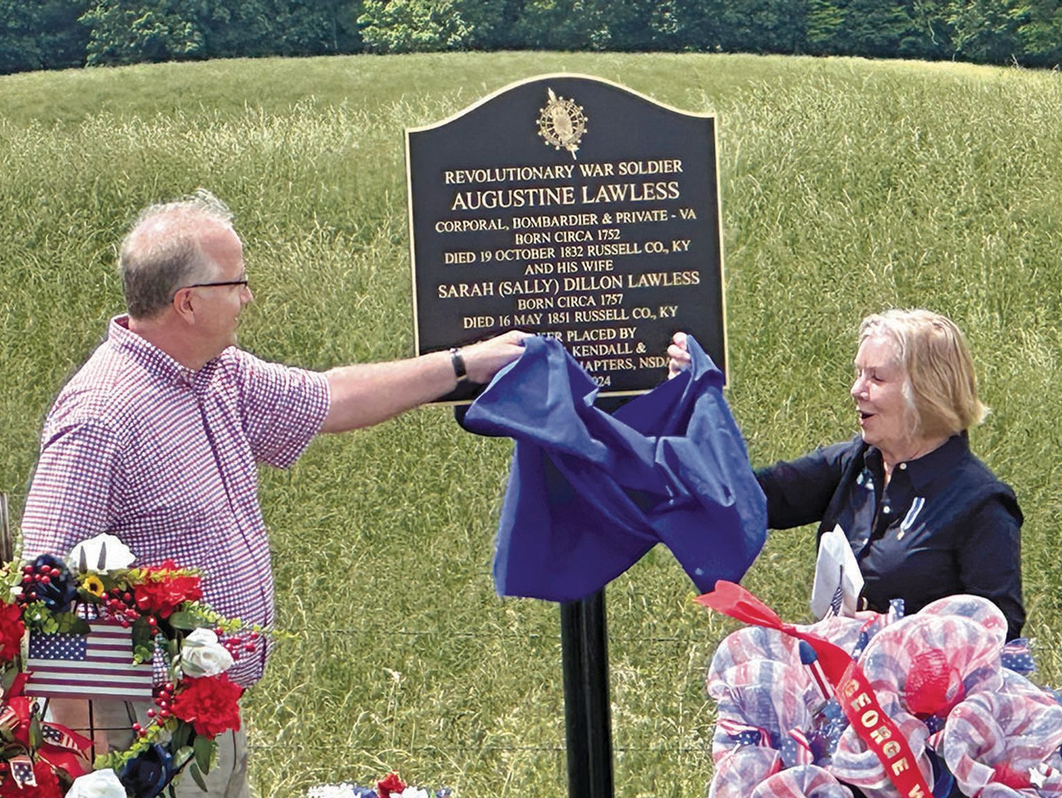 Gibson recipient of DAR award for tracing Revolutionary War ancestor