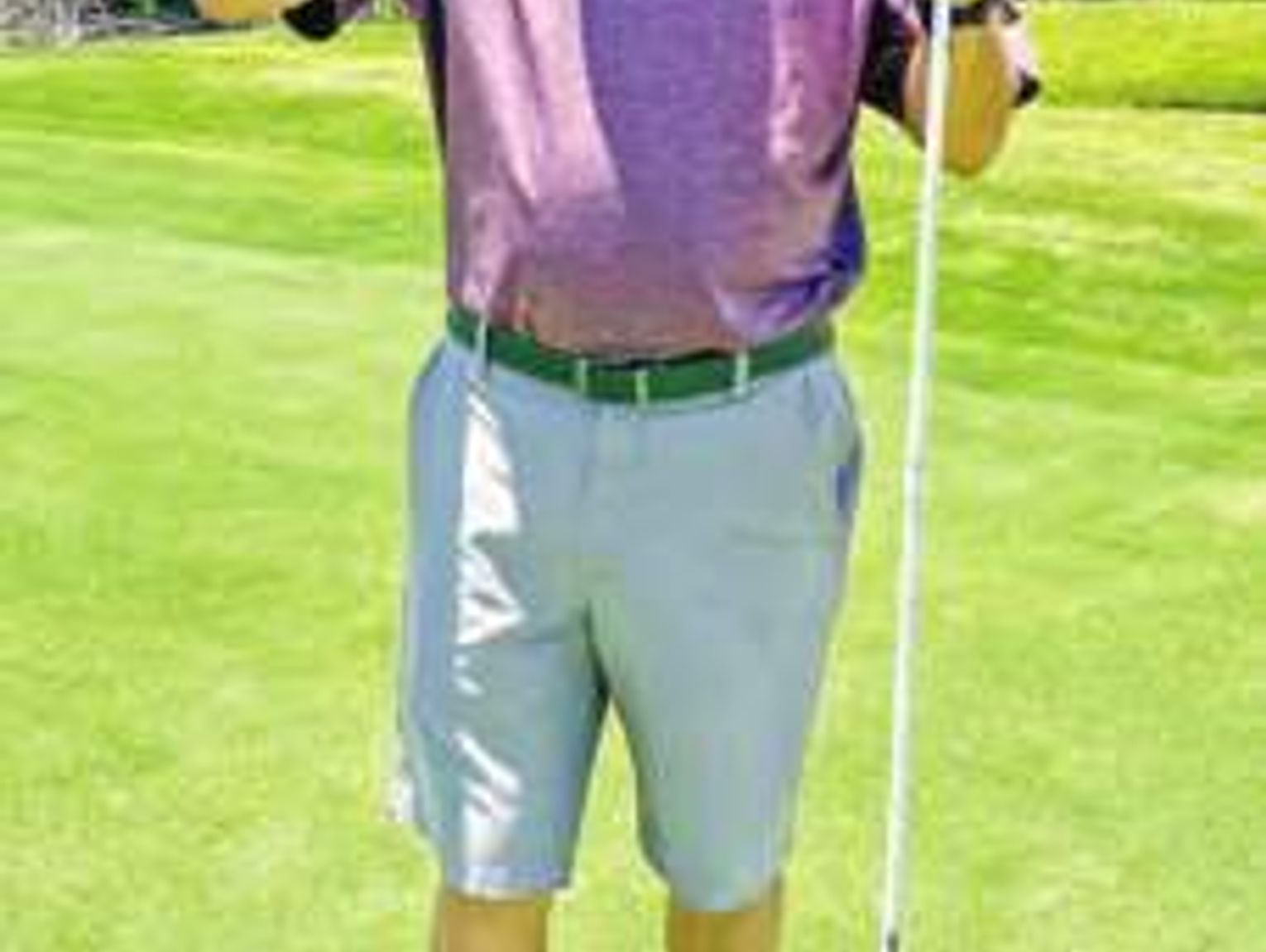 Halbert aces hole No. 3 at Tapatio Springs golf course