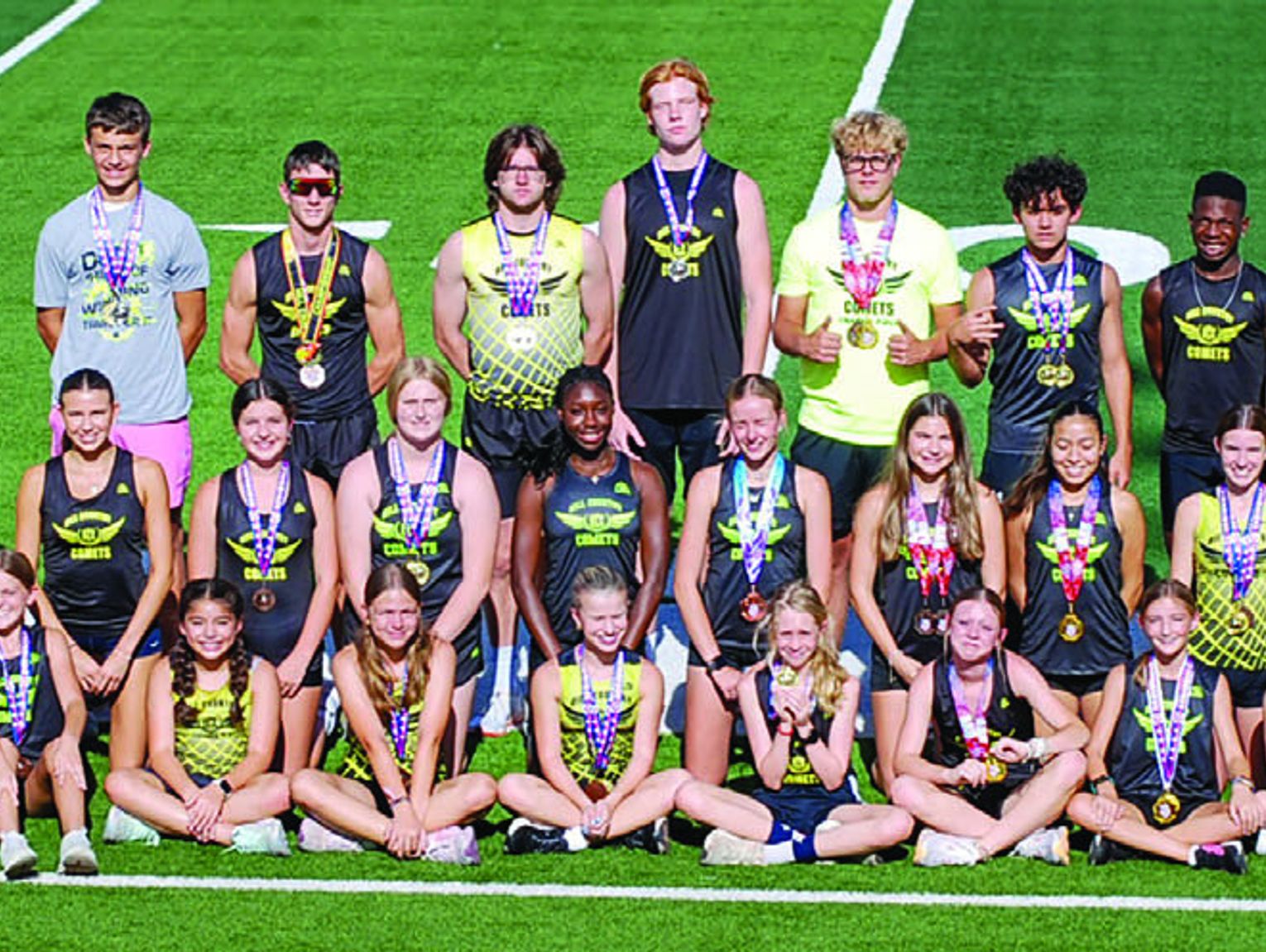 Hill Country Comets bound for AAU Junior Olympics and/or TAAF state meet
