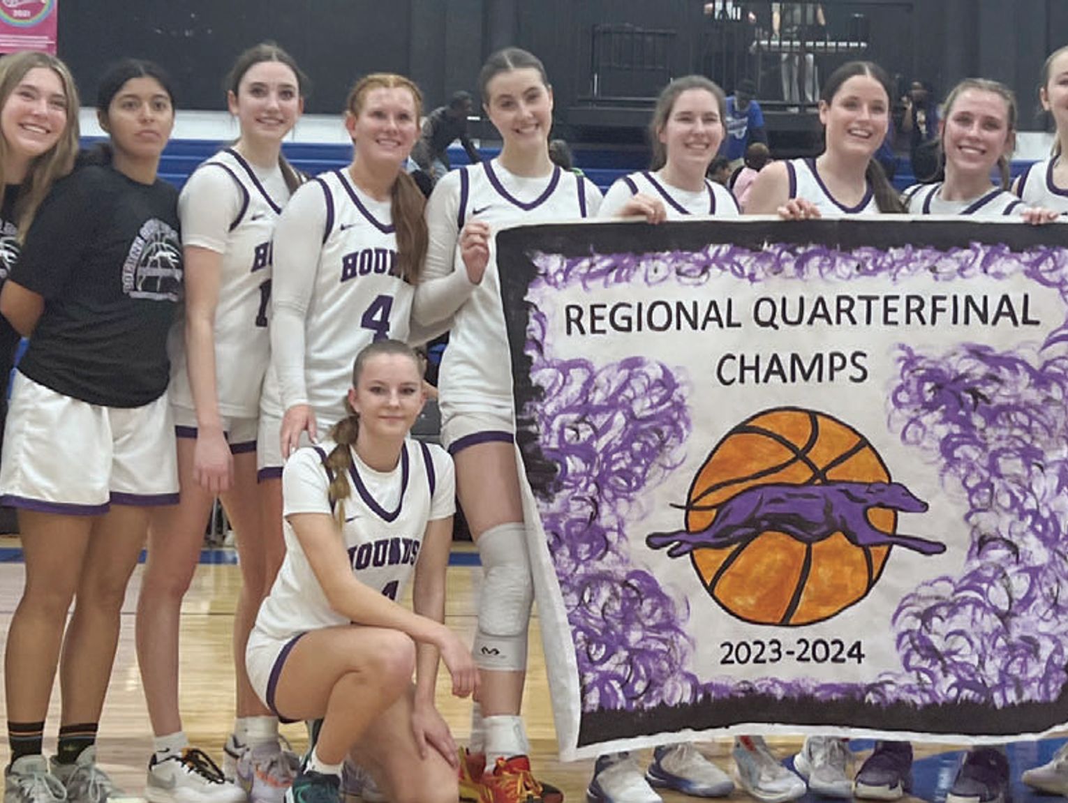 Lady Greyhounds punch ticket to regional tourney with wins over Iowa ...