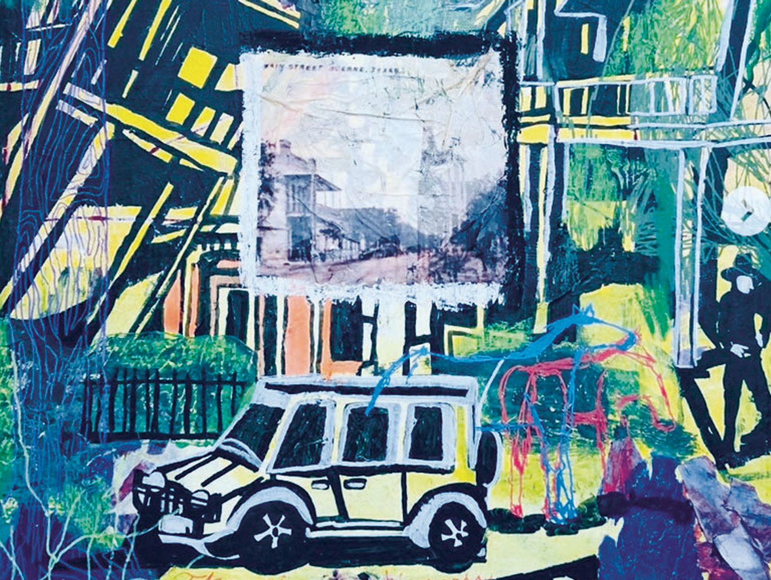 ‘No Blank Canvas’ artist’s work on display at library