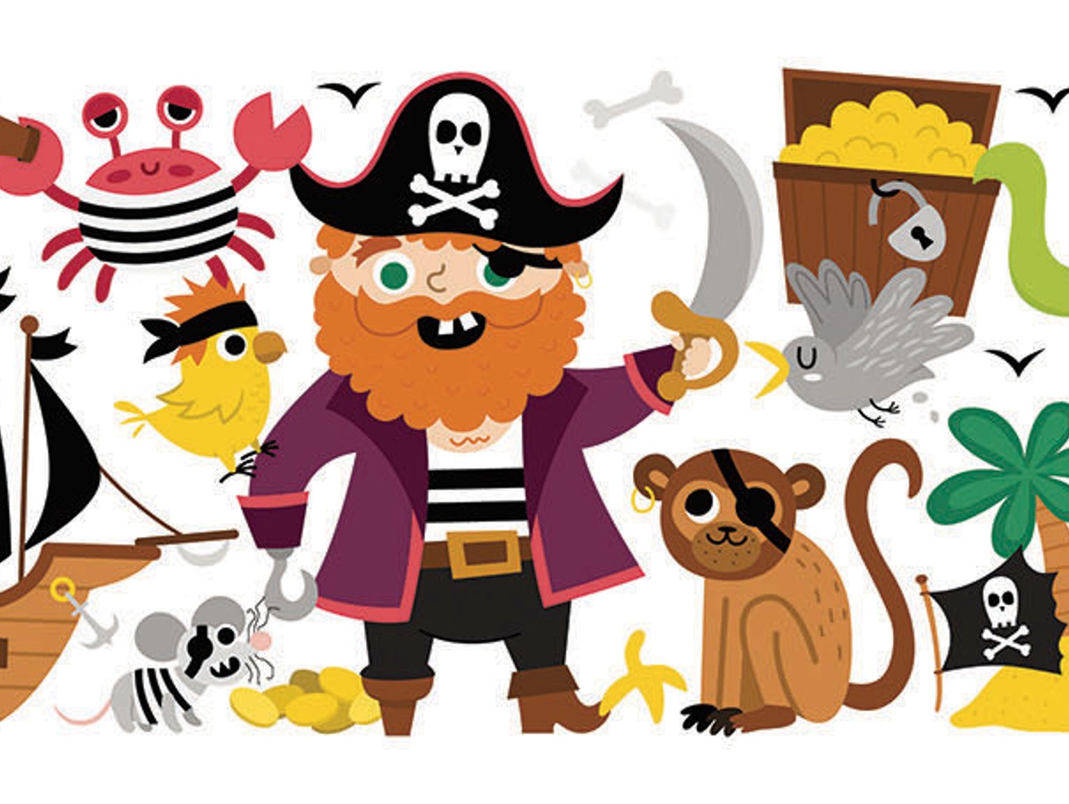 Play along during Pirate Month