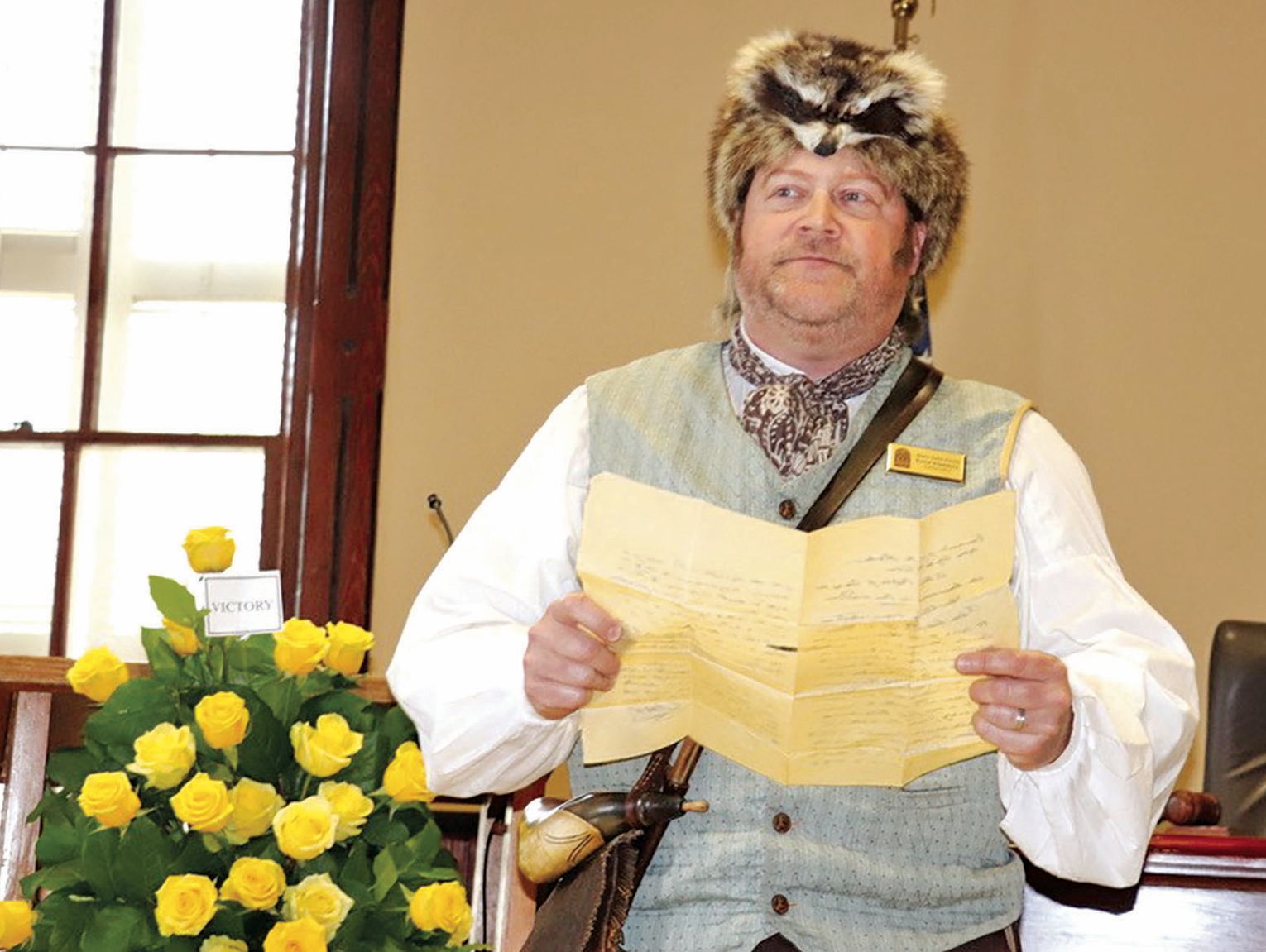 Rain can’t stop ‘Victory or Death’ letter ceremony