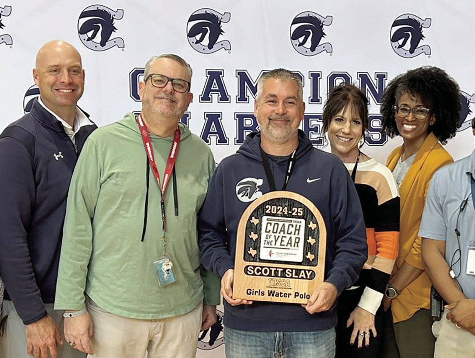 Slay named THSCA Girls Water Polo Coach of the Year