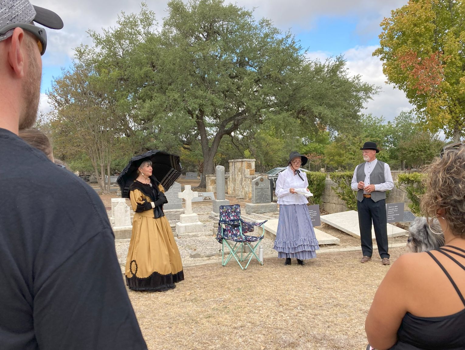 WHEN THE DEAD SPEAK: Oct. 25 Boerne Cemetery Tour is not to be missed